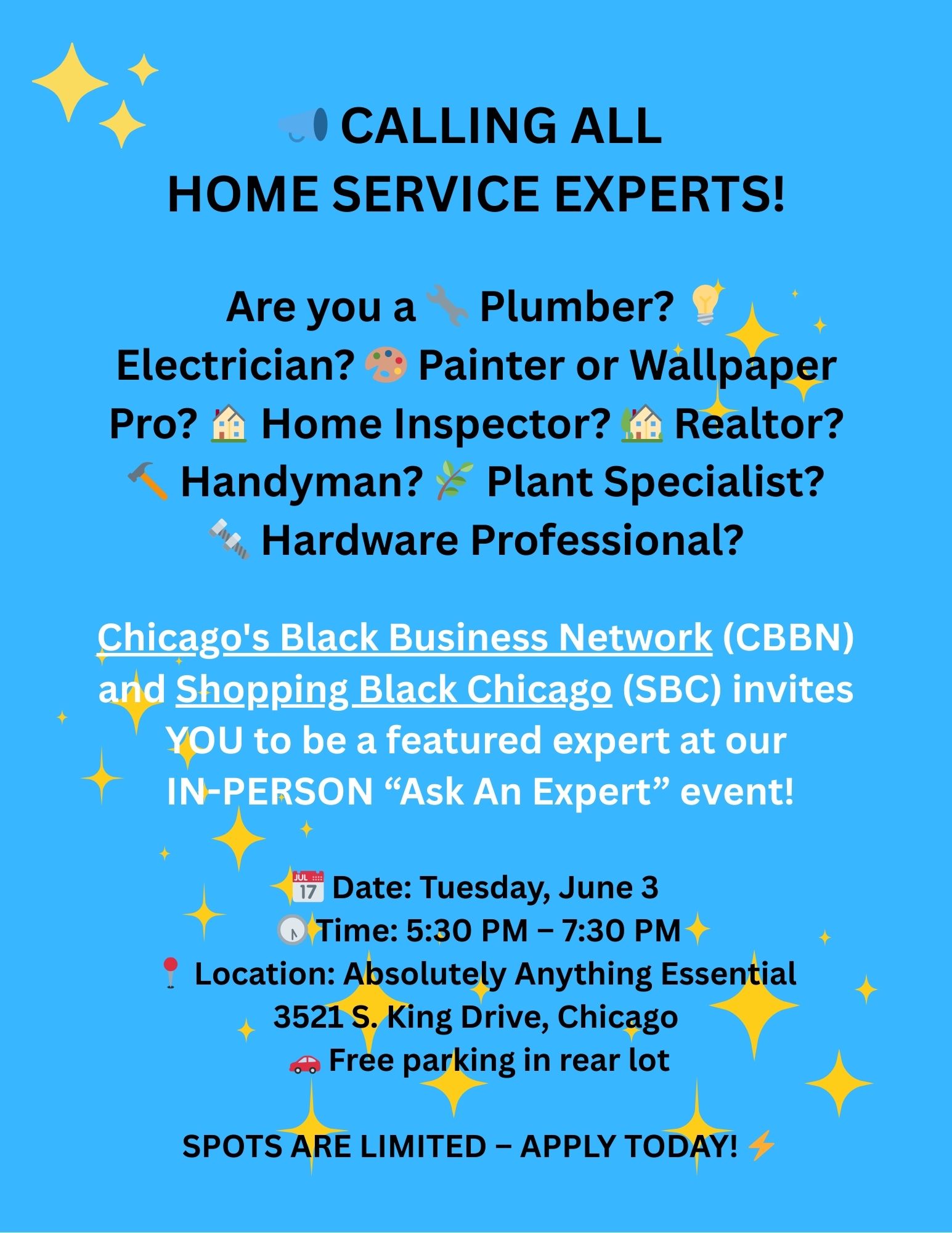 "Where Chicago Shops First!"